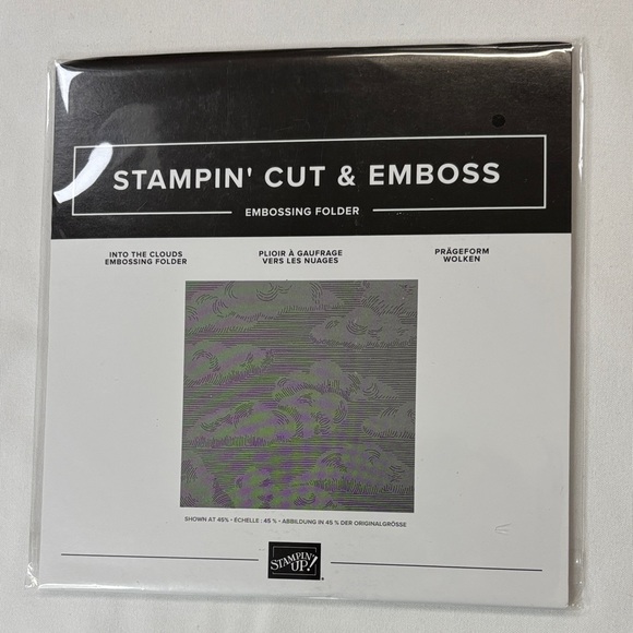 Stampin' Up! | Design | Stampin Up Into The Clouds Embossing Folder In ...